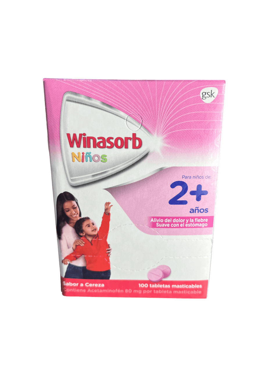 Winasorb para Niños 100 tabletas – Distribuidora La Tierra Prometida S.R.L