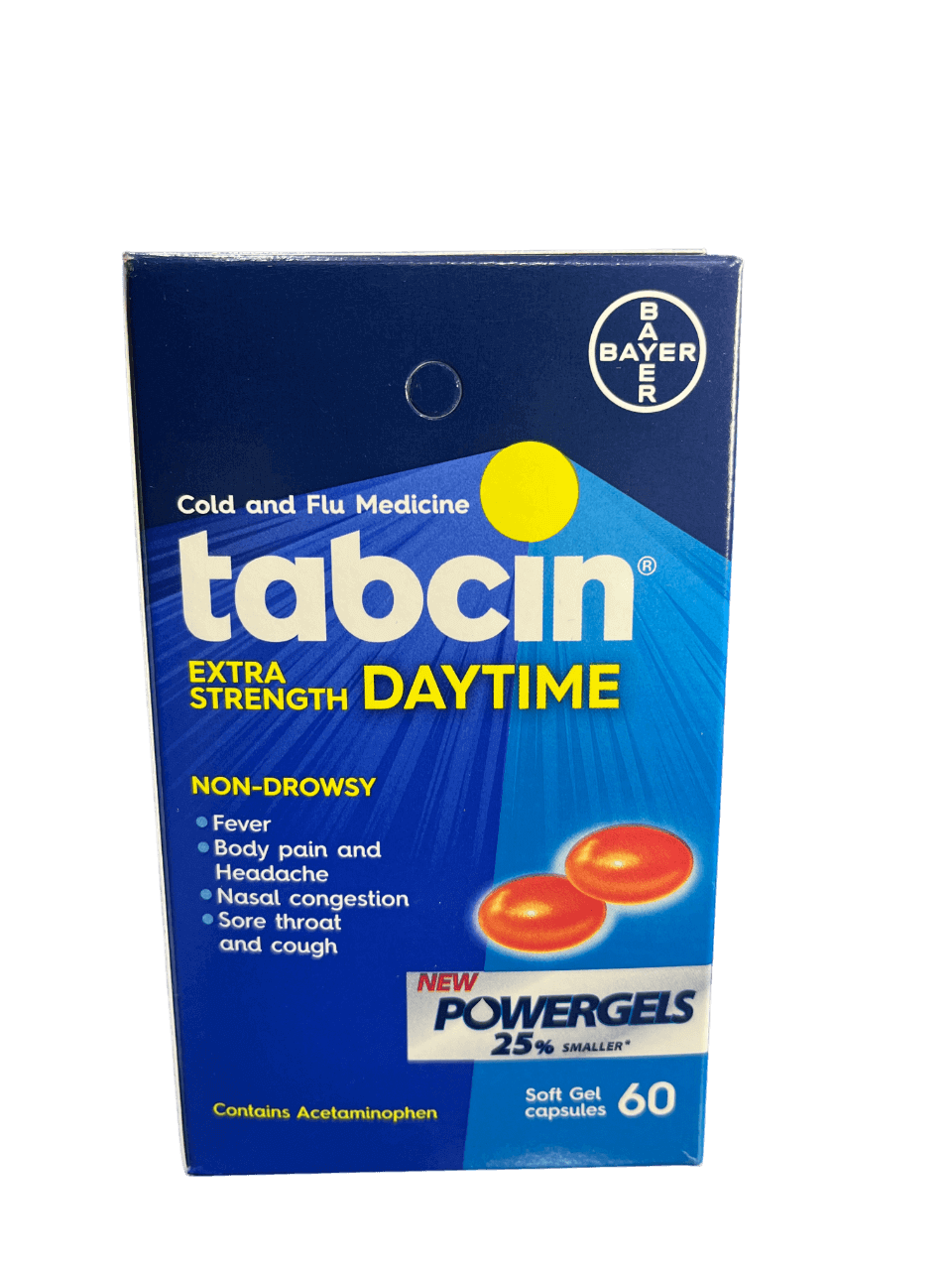 Tabcin Día Extra fuerte 60 cápsulas – Distribuidora La Tierra Prometida ...