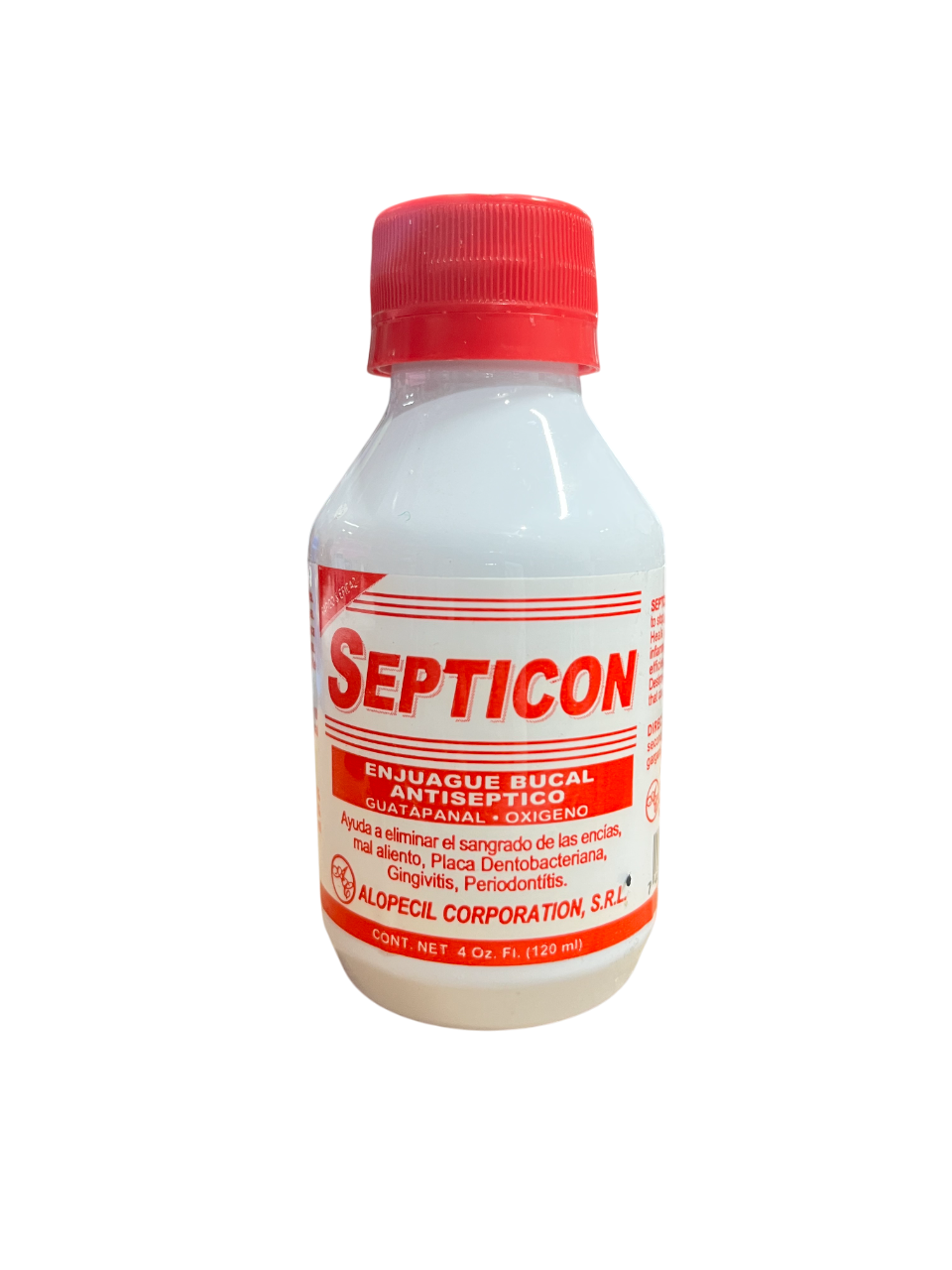 Enjuague bucal Septicon 4oz – Distribuidora La Tierra Prometida S.R.L