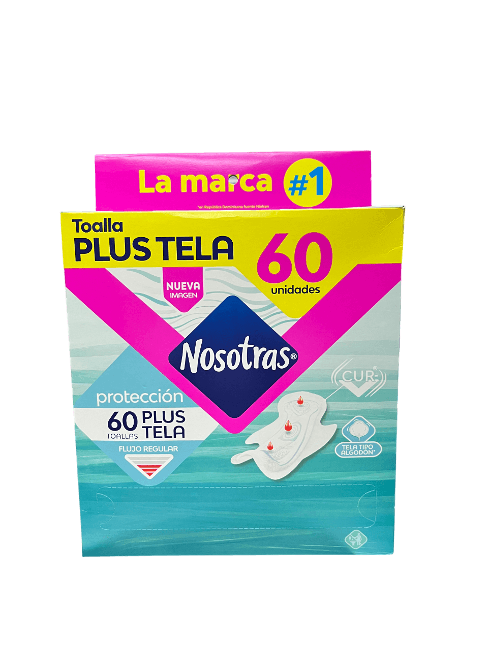 Toalla nosotras Plus 60 pcs – Distribuidora La Tierra Prometida S.R.L