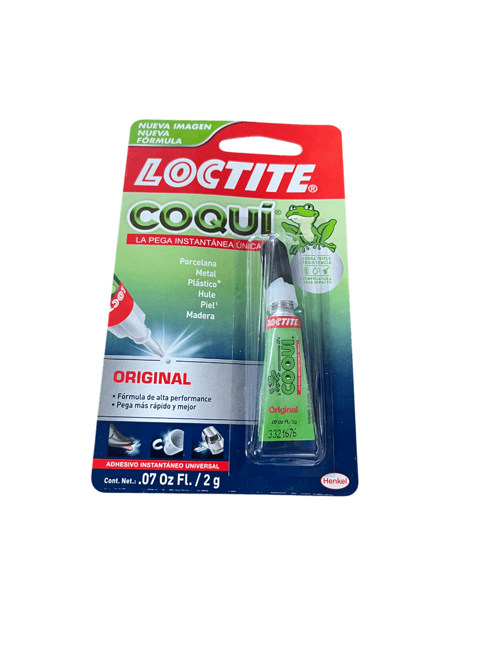Coquí maquito Loctite – Distribuidora La Tierra Prometida S.R.L