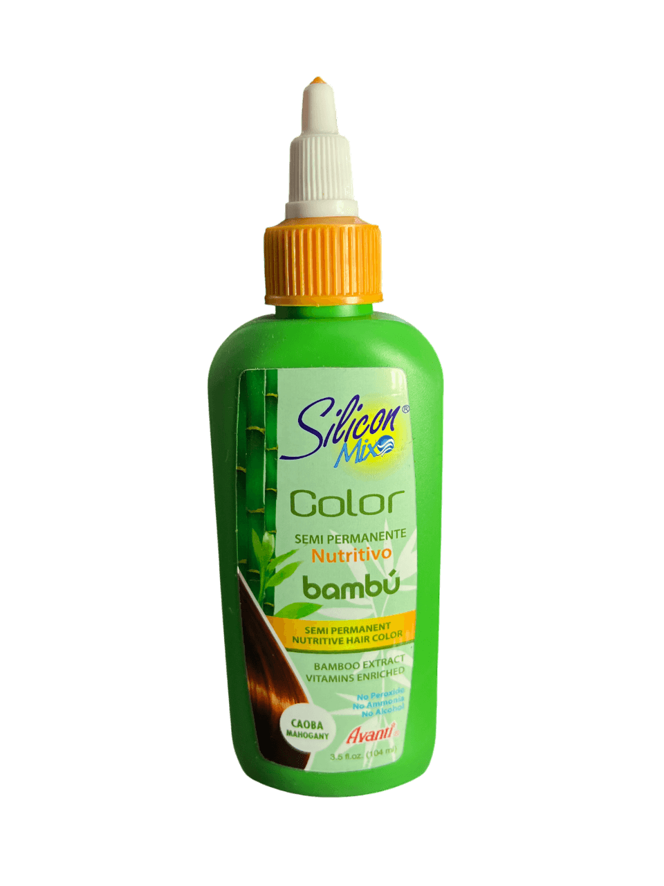 Tinte semi permanente Caoba Bambú Silicon Mix 3.5oz – Distribuidora La ...