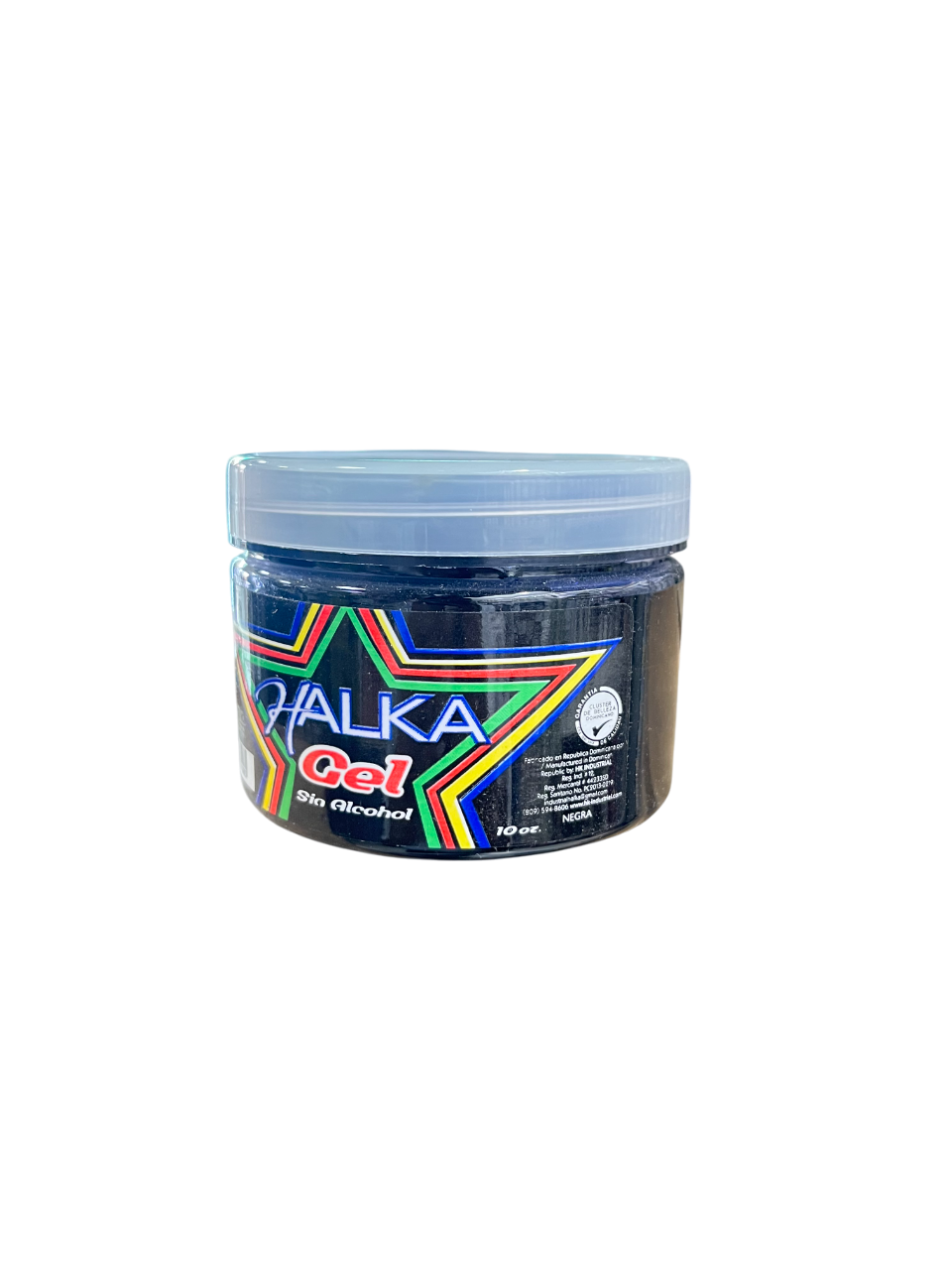 Halka Gel 10 oz sin alcohol negra – Distribuidora La Tierra Prometida S.R.L
