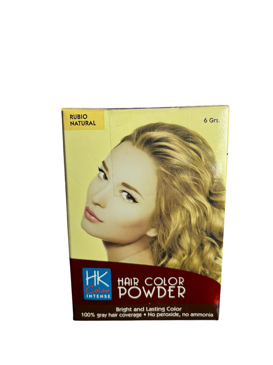 Tinte en polvo Permanente Rubio Natural HK – Distribuidora La Tierra ...